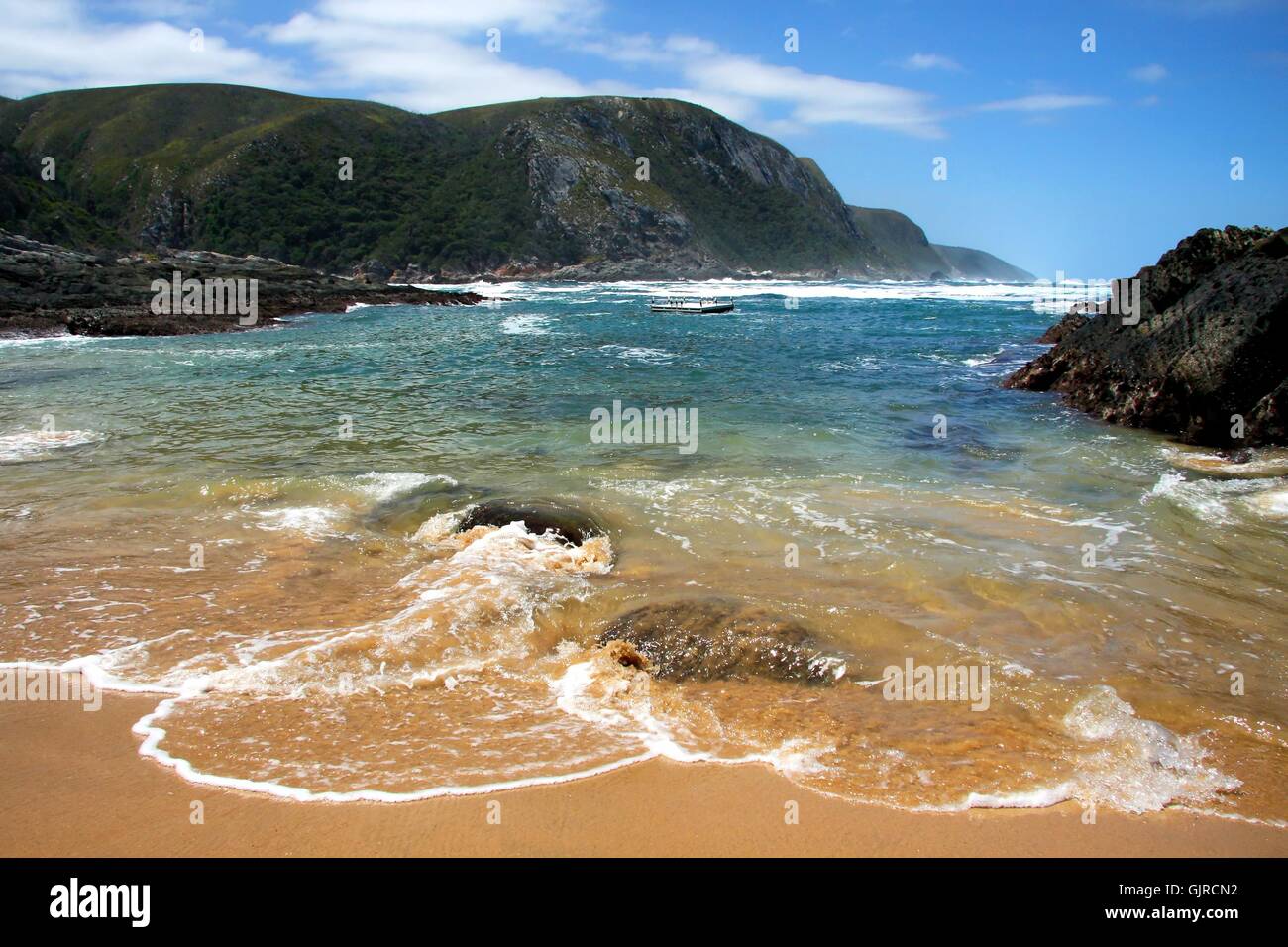 Secluded Tropical Beach Stock Photo - Alamy