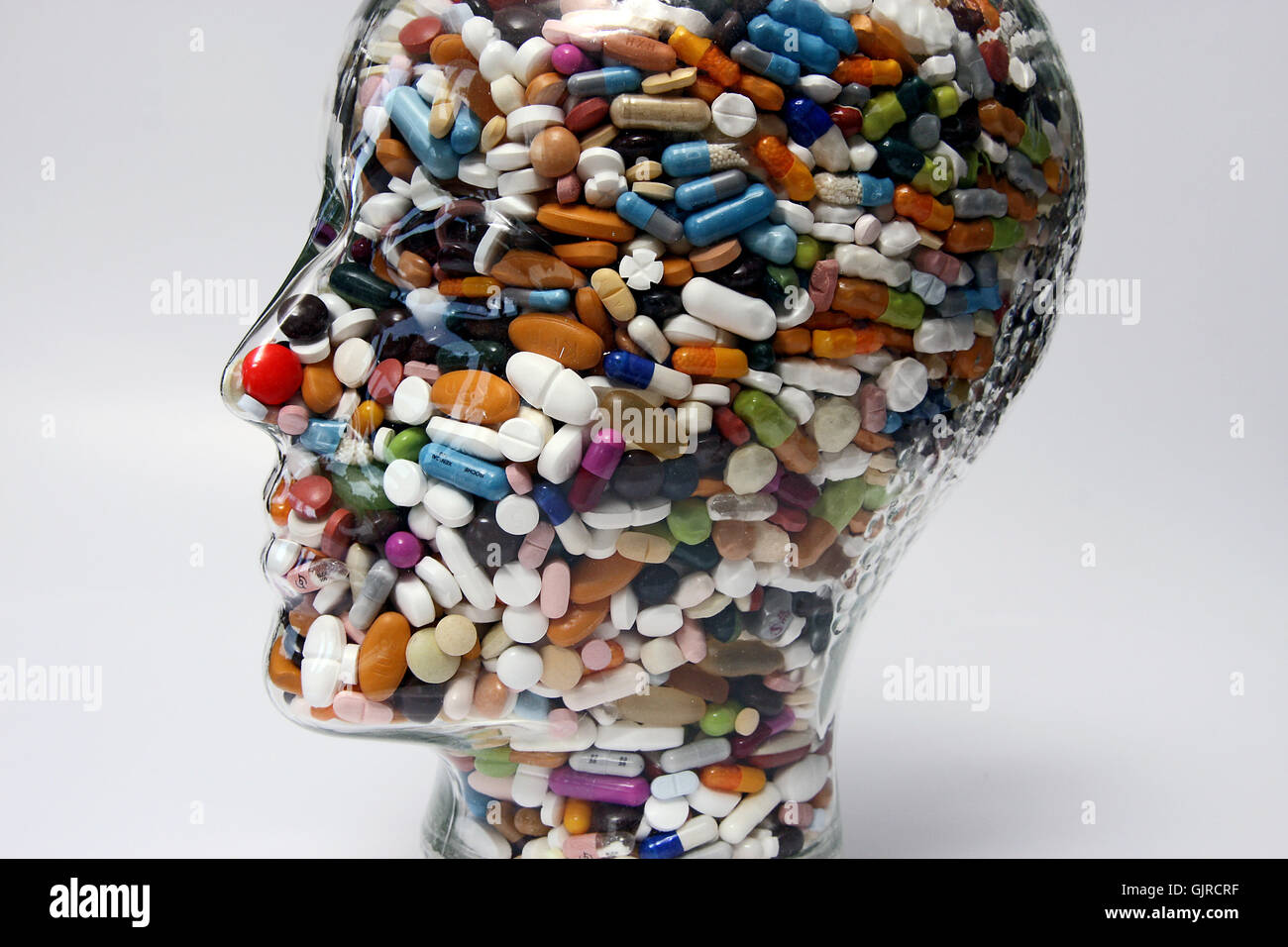 pills drugs means Stock Photo - Alamy