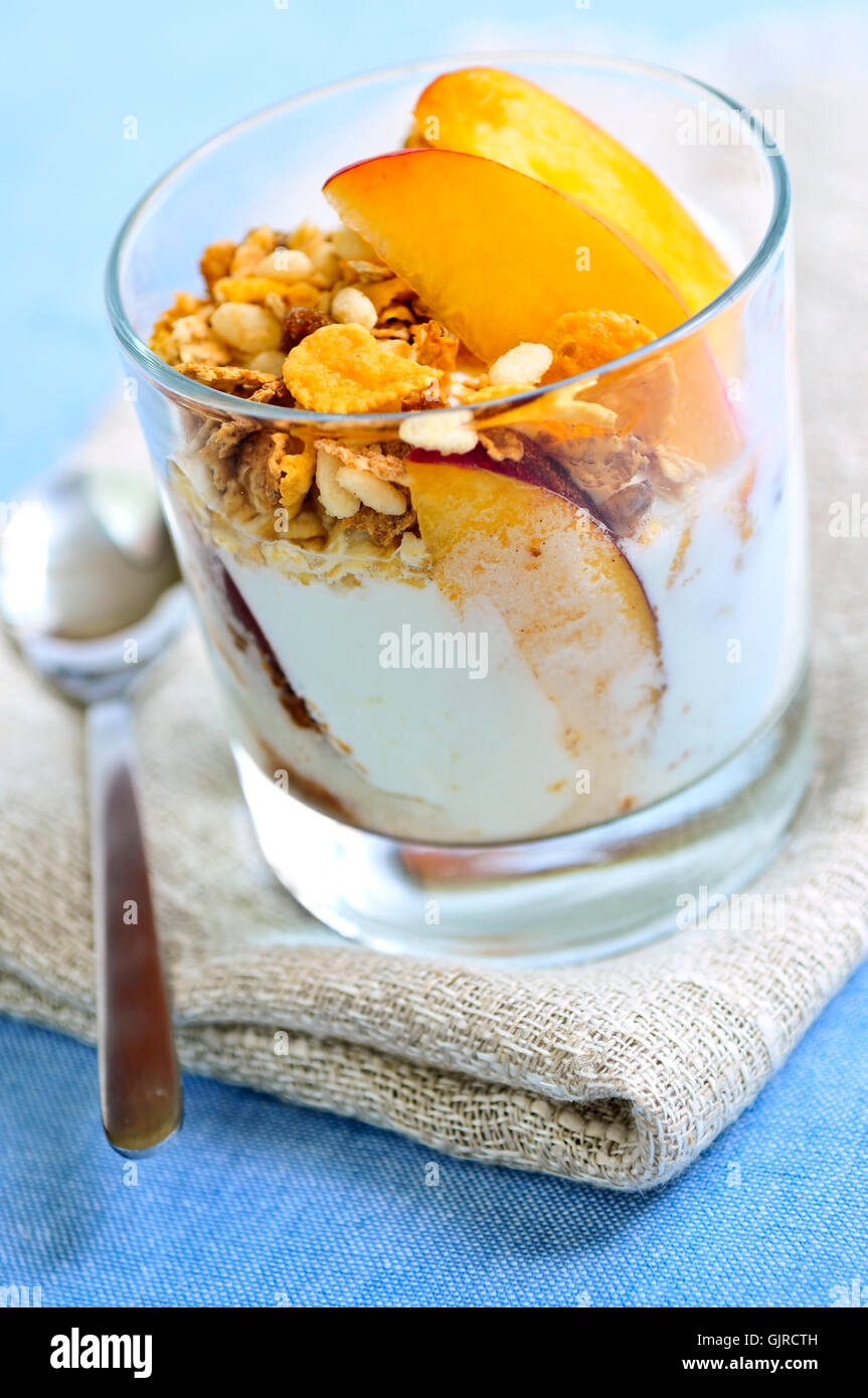 fruit peach slices Stock Photo - Alamy