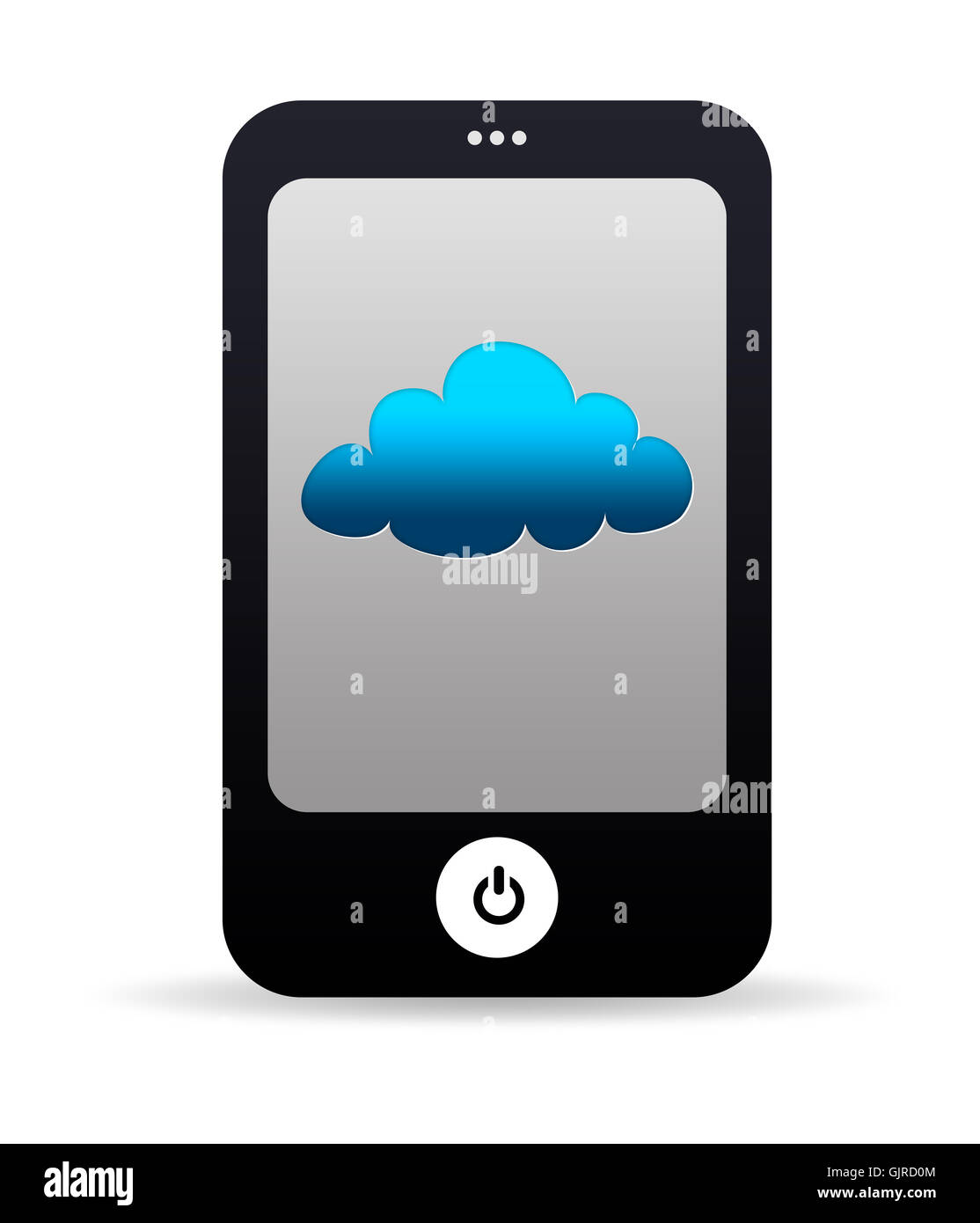 Mobile phone app shopping Cut Out Stock Images & Pictures - Alamy