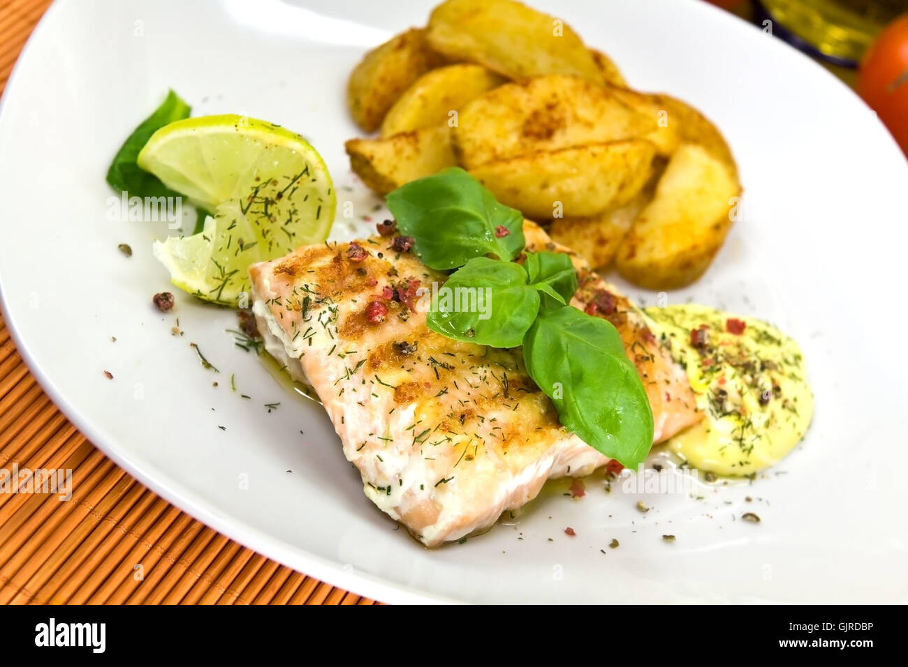 fish grill barbecue Stock Photo - Alamy