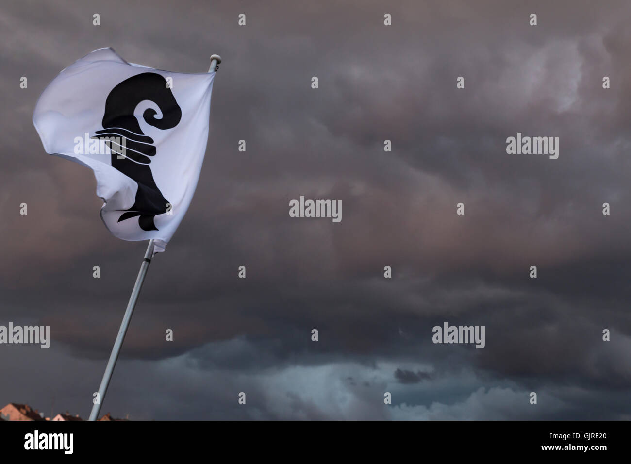 Flag of basel hi-res stock photography and images - Alamy