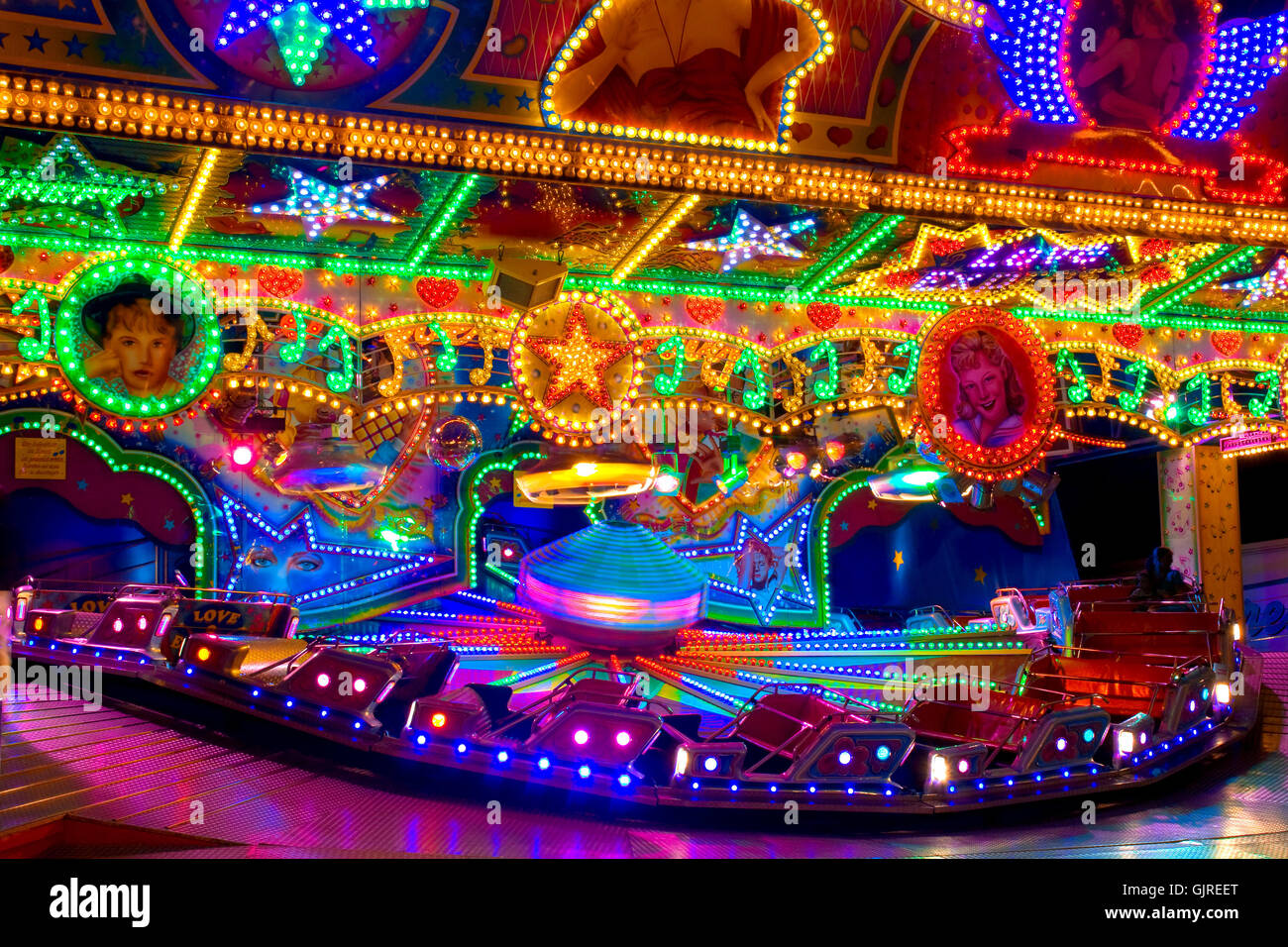 lights parish fair fair Stock Photo - Alamy