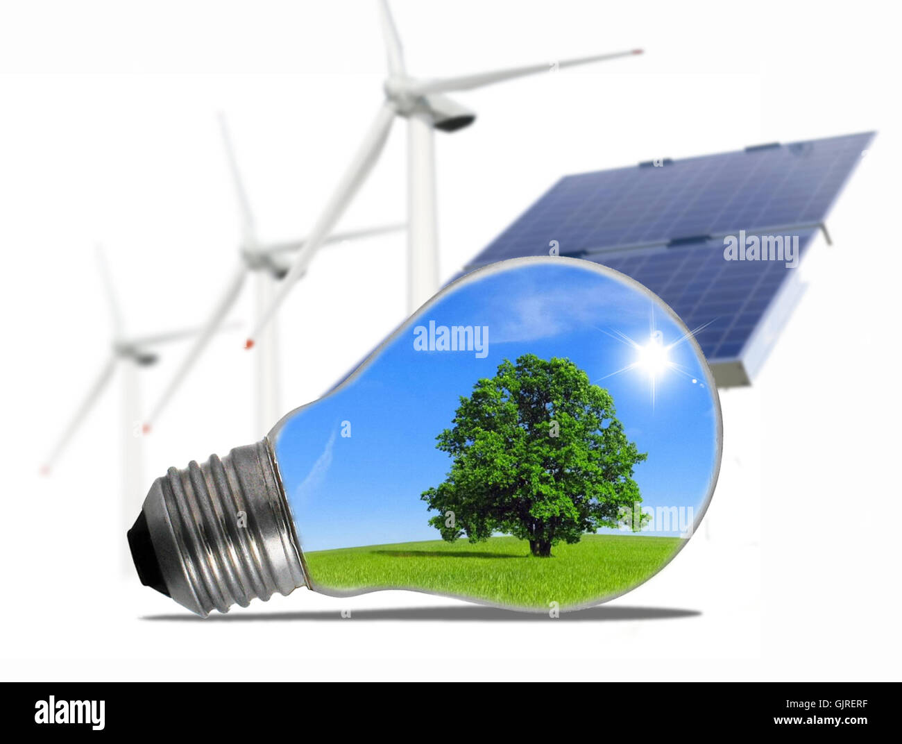 eco energy power Stock Photo - Alamy
