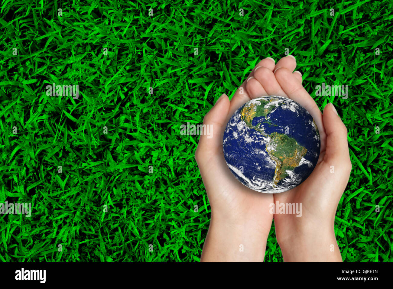 hand hands eco Stock Photo - Alamy