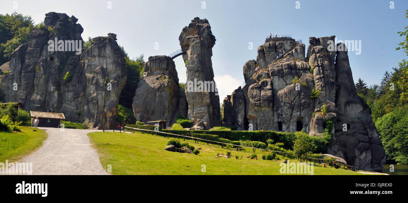 Externsteine hi-res stock photography and images - Alamy