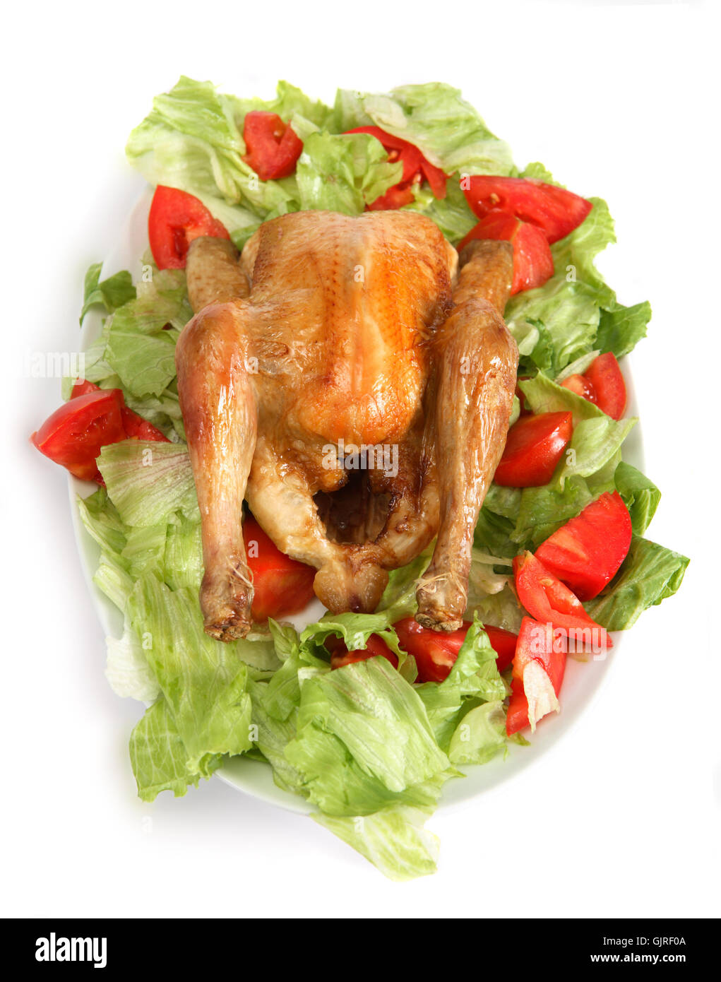 Chicken poultry food meat Cut Out Stock Images & Pictures - Alamy