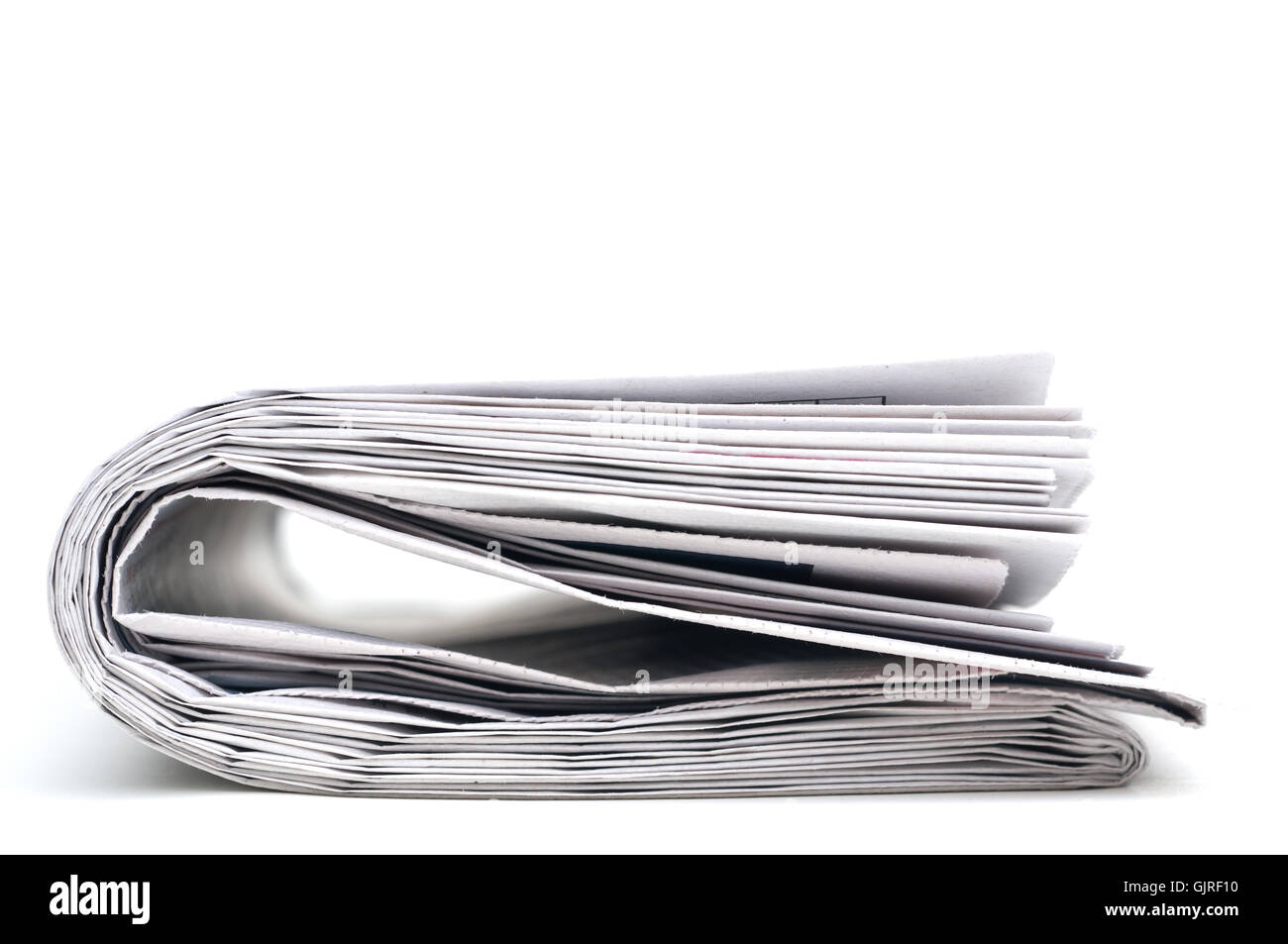 Folded Newspaper