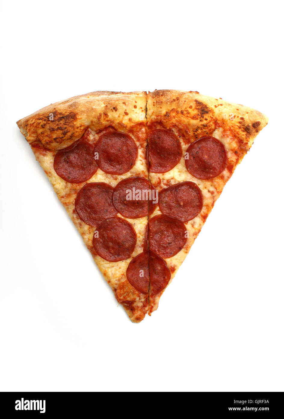 Hot pepperoni pizza one slice hi-res stock photography and images - Alamy