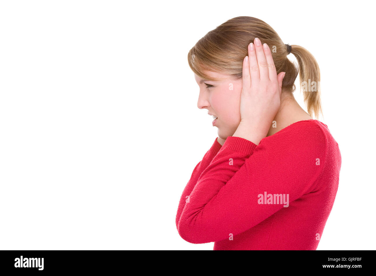 Hold Ears High Resolution Stock Photography and Images - Alamy