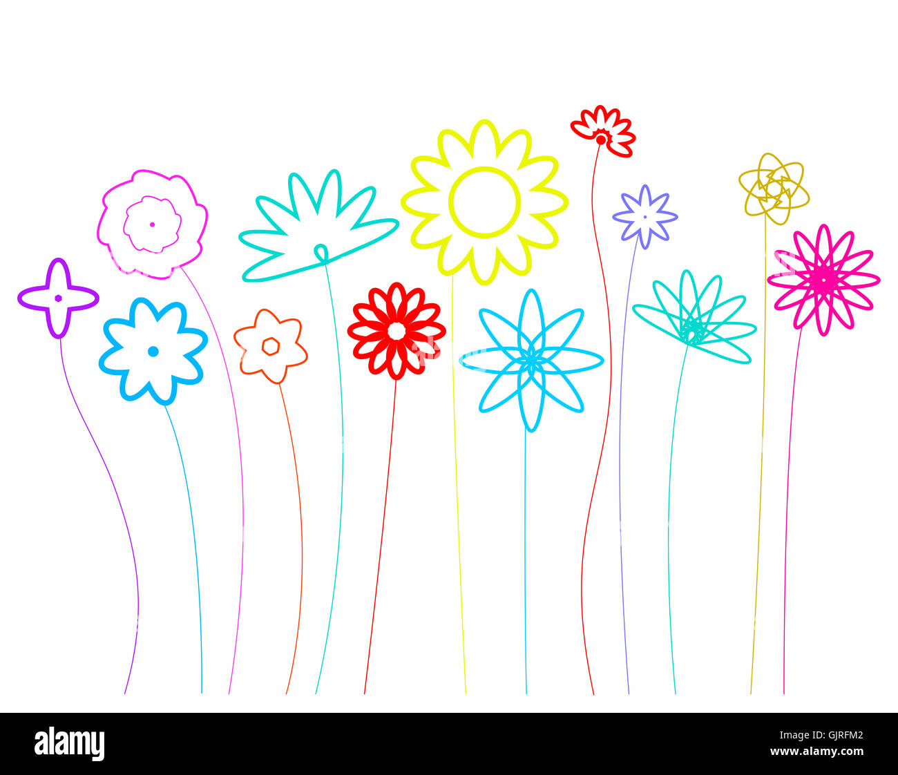 floral design elements Stock Photo - Alamy