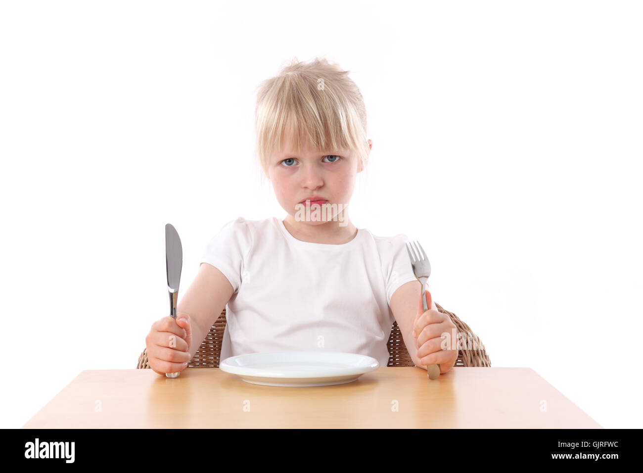 Child setting table cutlery hi-res stock photography and images - Alamy