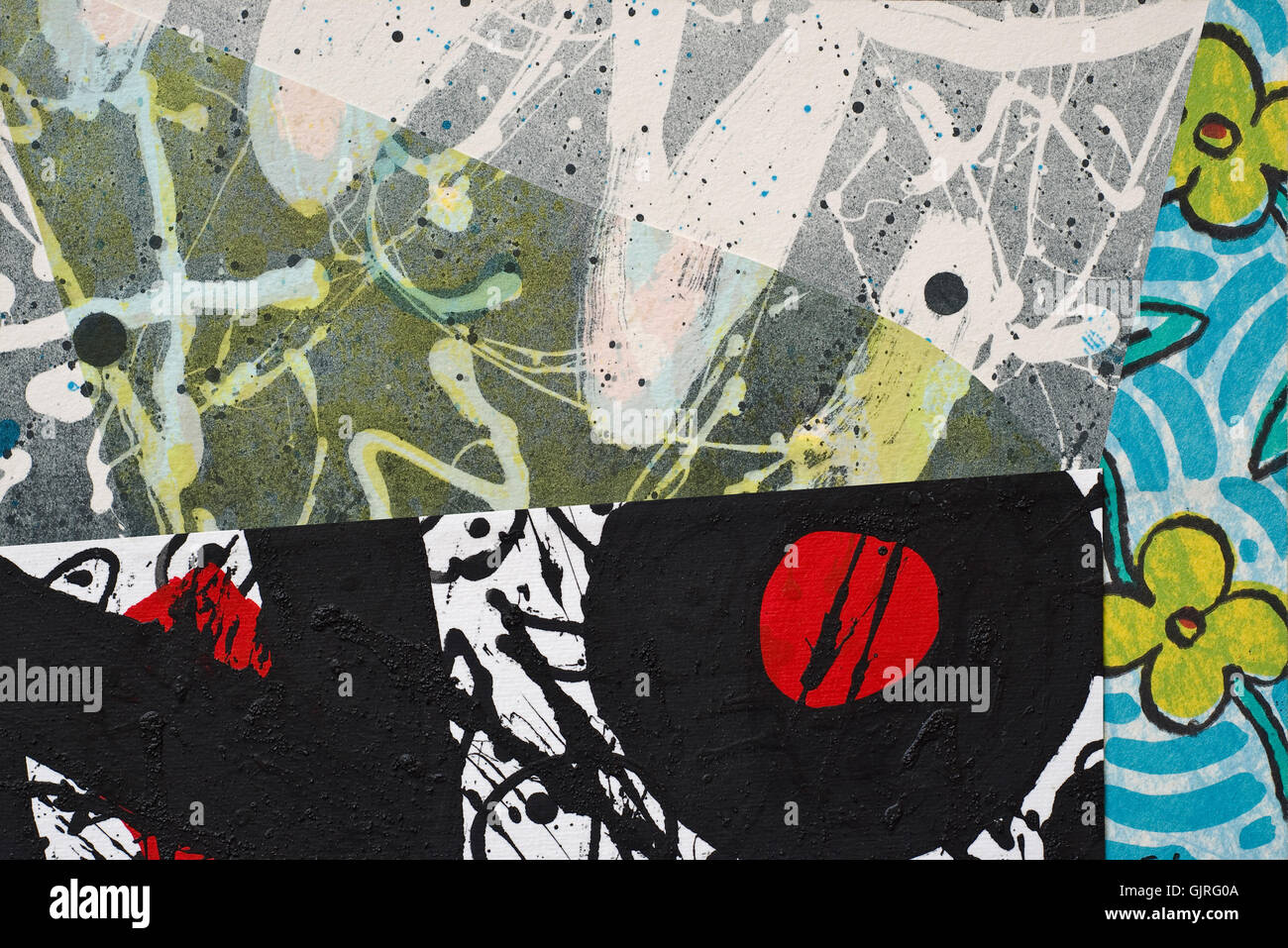 art graphic painting Stock Photo - Alamy