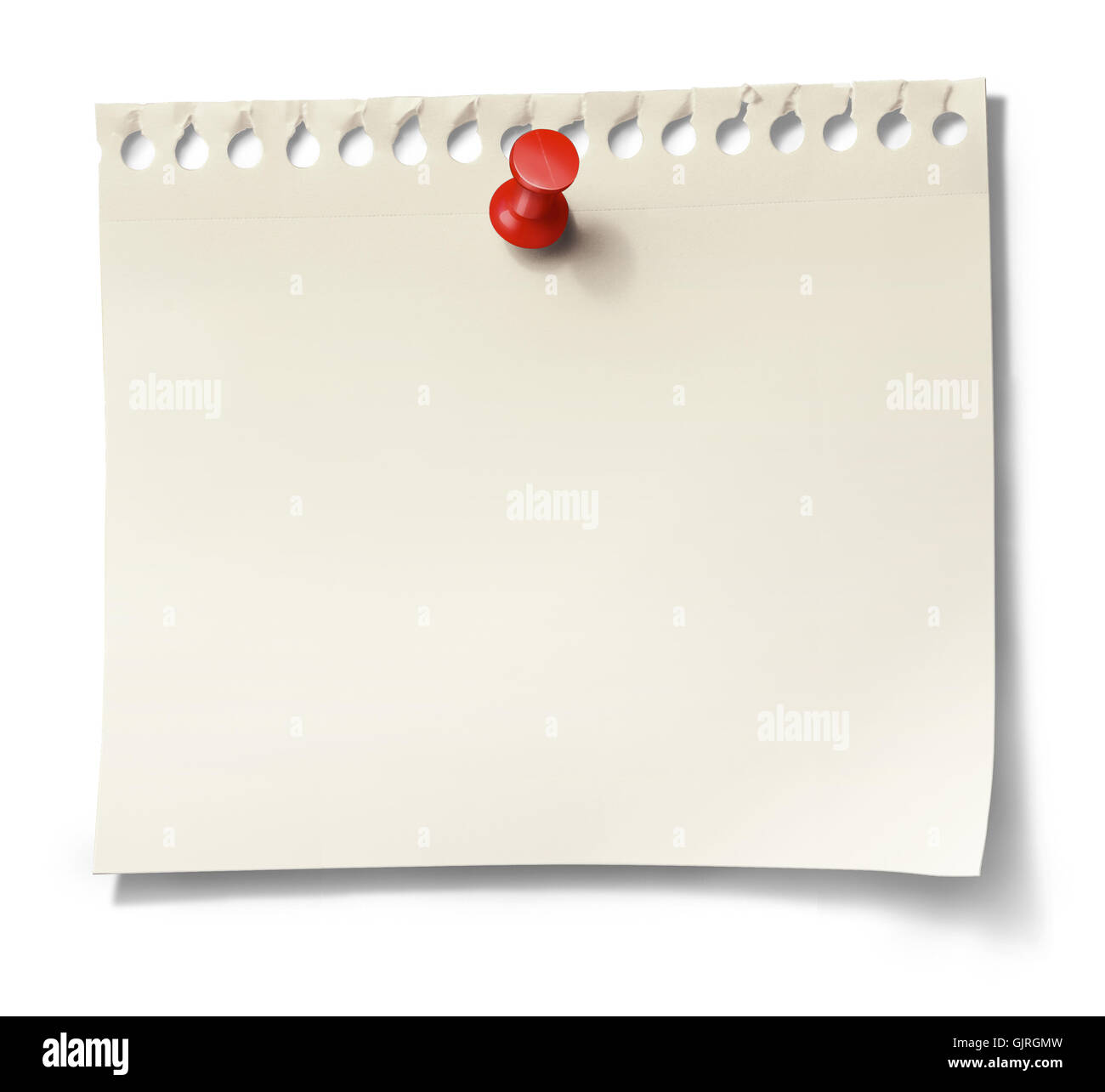 note memo slip Stock Photo - Alamy