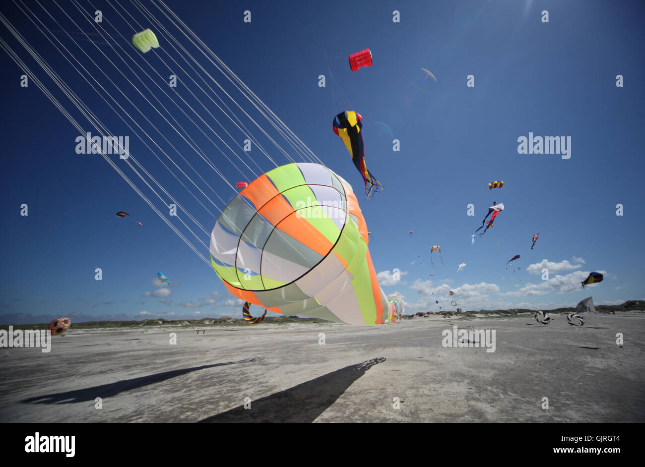kite on the beach Stock Photo - Alamy