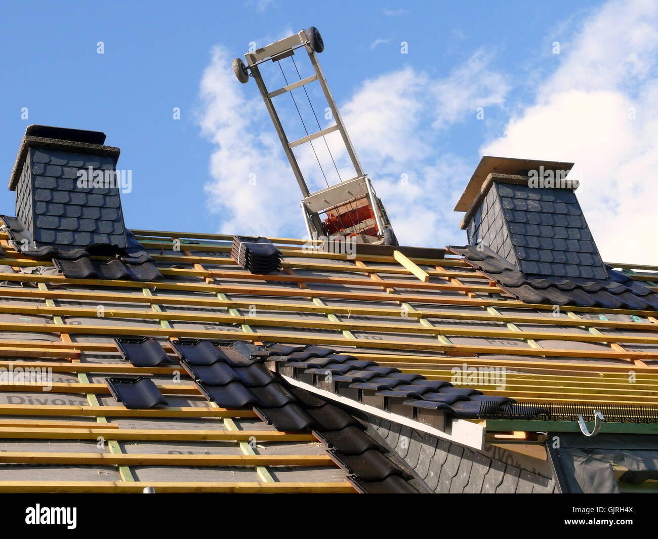 house building cover Stock Photo - Alamy