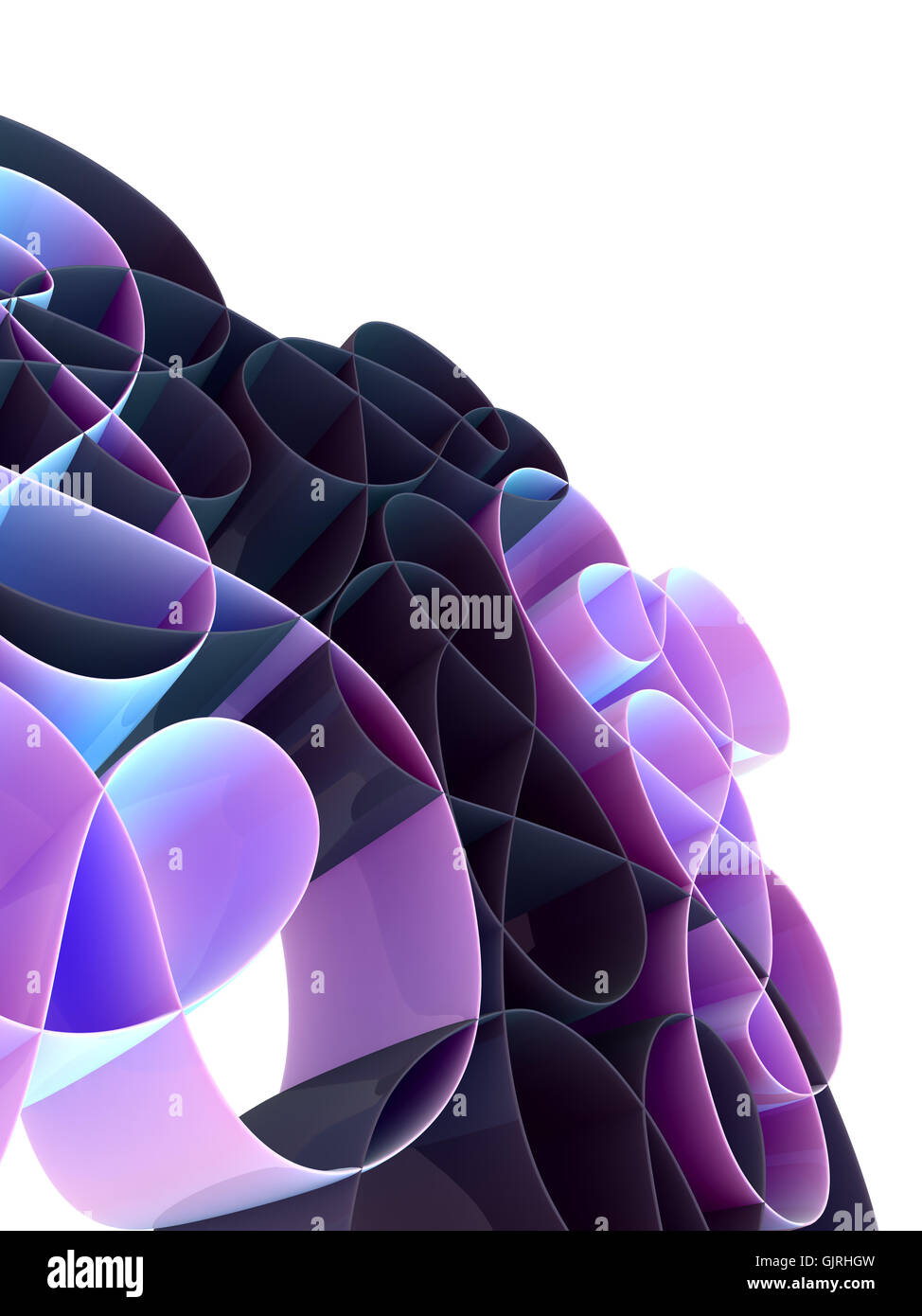 isolated futuristic shape Stock Photo - Alamy