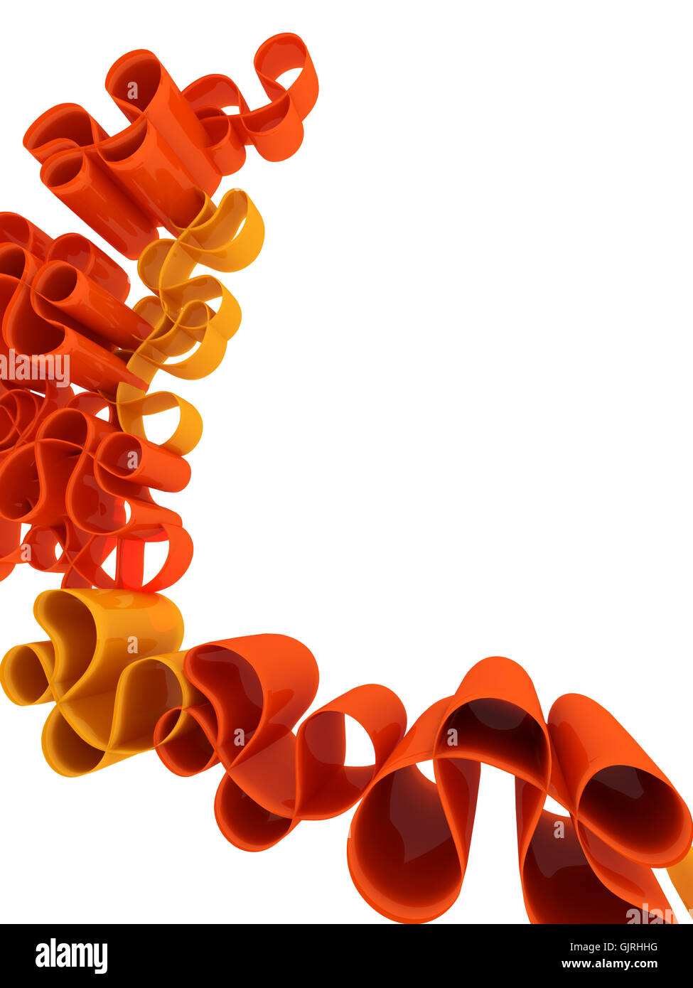 isolated stream shape Stock Photo - Alamy