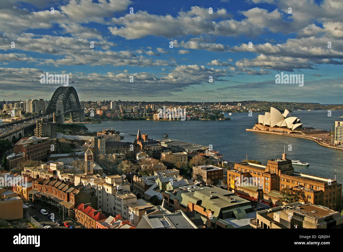 harbor australia harbours Stock Photo - Alamy