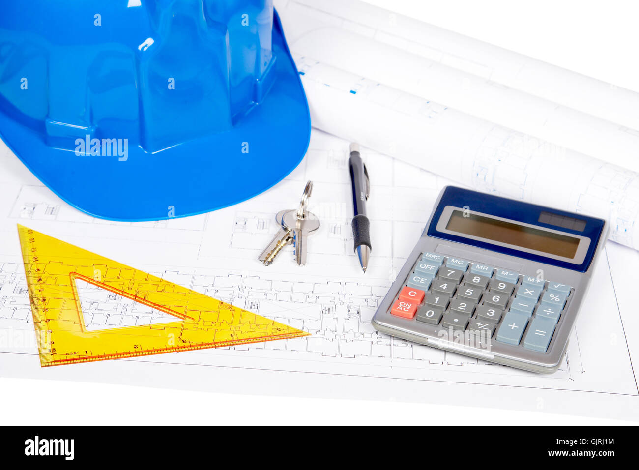house building tools Stock Photo - Alamy