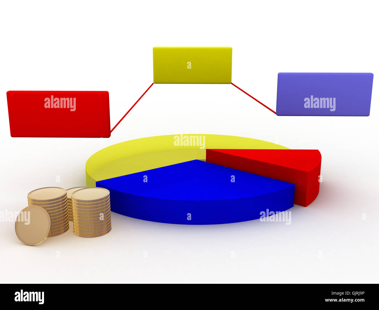 chart budget illustration Stock Photo - Alamy
