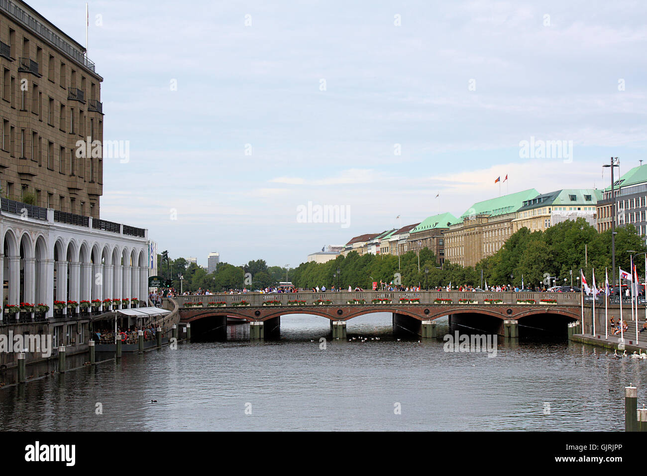 Alsterfleet and alster hi-res stock photography and images - Alamy