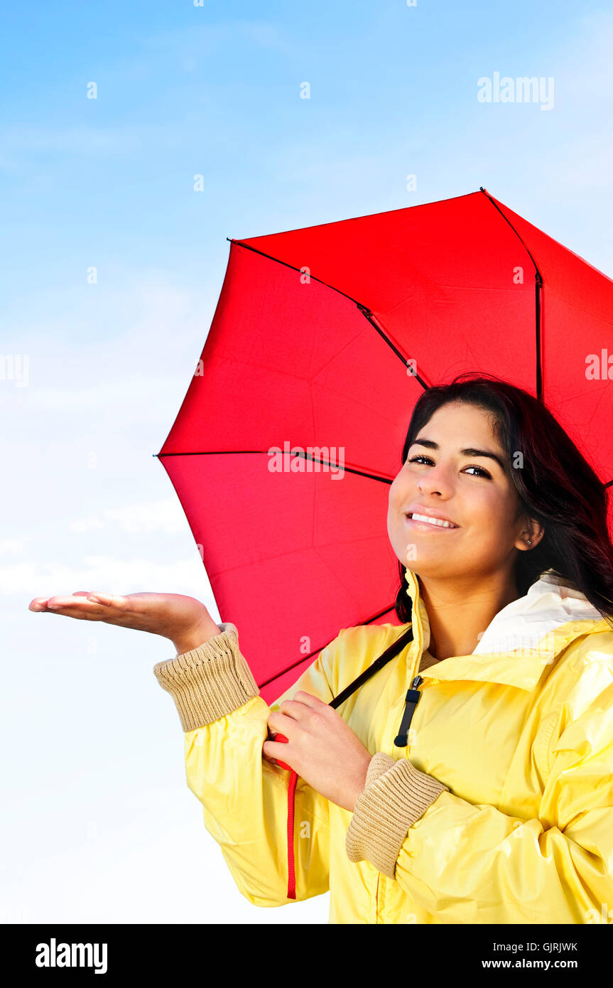 woman hand umbrella Stock Photo - Alamy