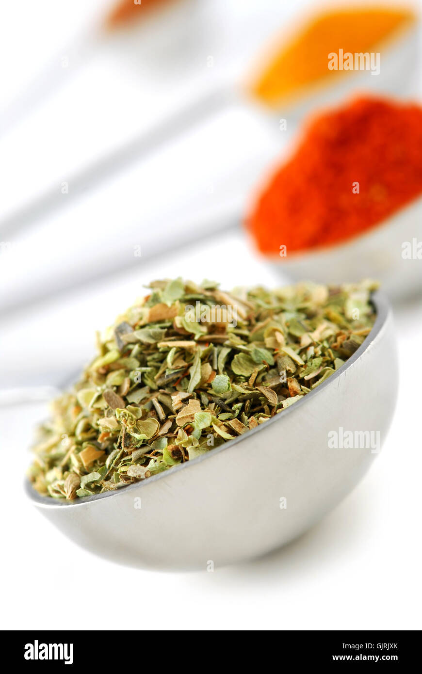 metal powder spices Stock Photo - Alamy