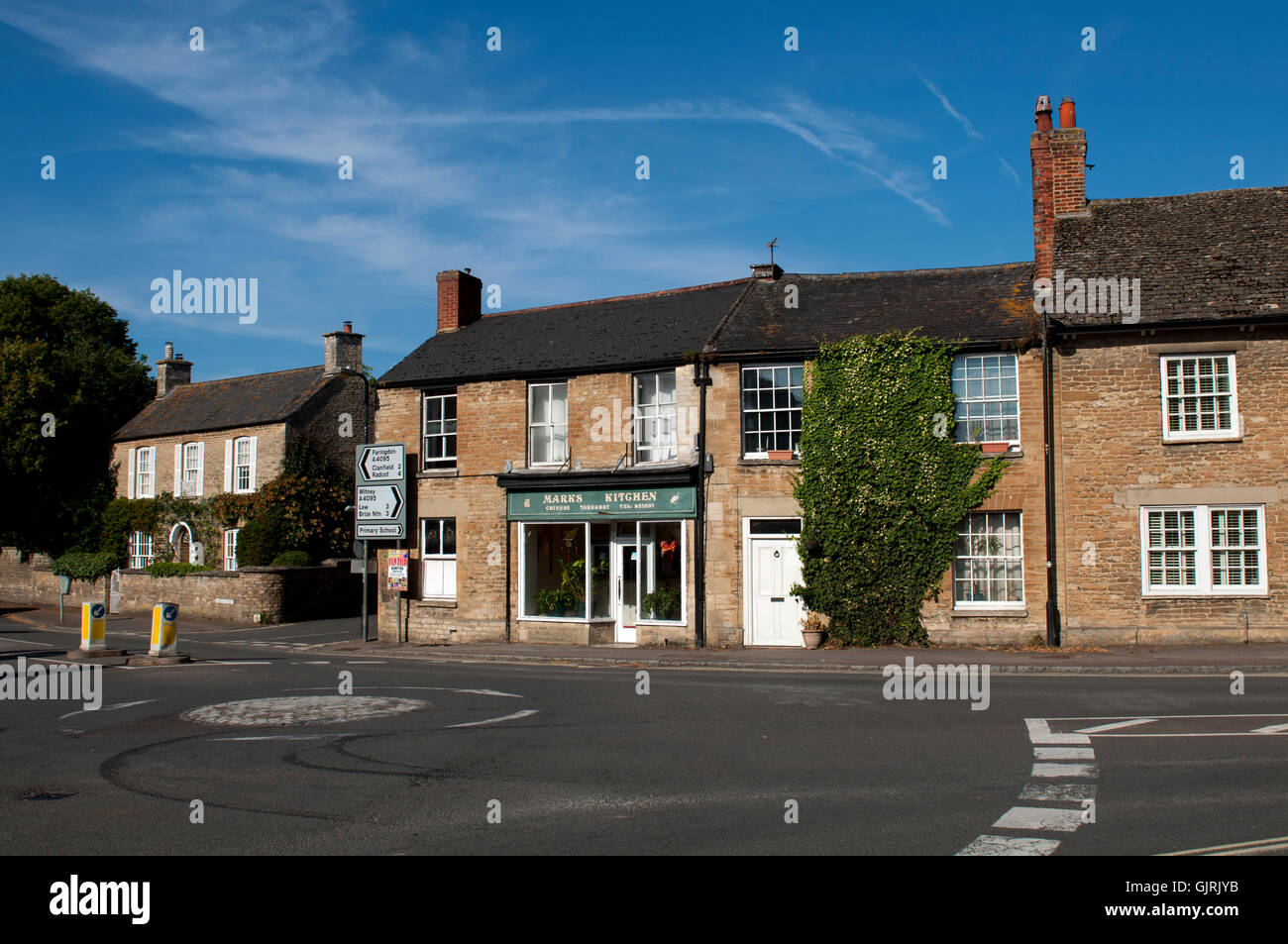 Bampton village, Oxfordshire, England, UK Stock Photo - Alamy