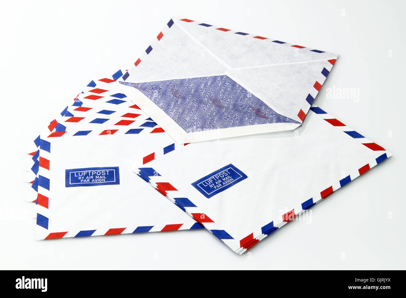 Blue envelope hi-res stock photography and images - Alamy
