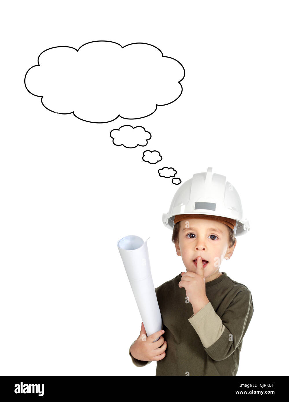 isolated future engineer Stock Photo - Alamy