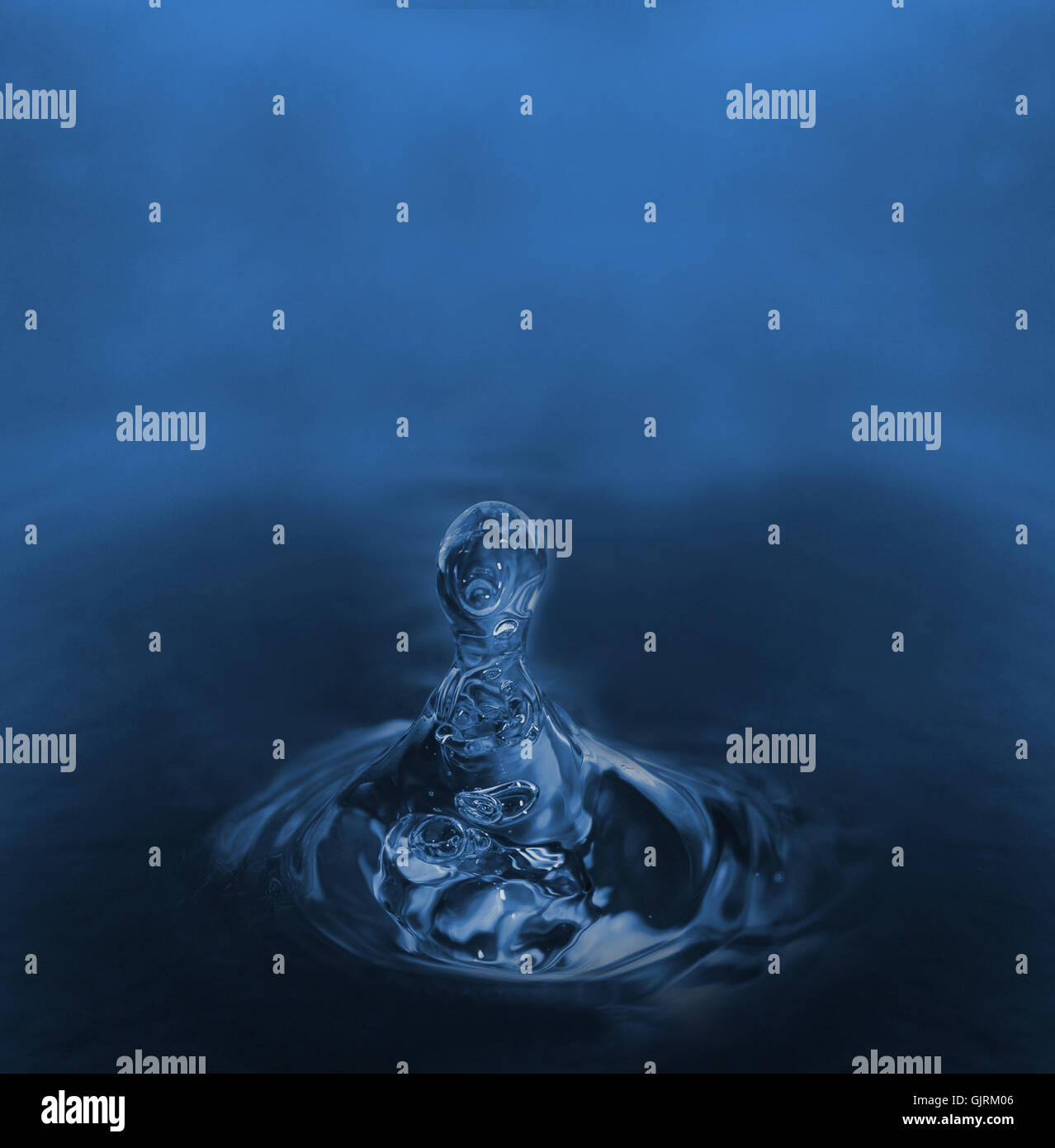 blue health liquid Stock Photo - Alamy
