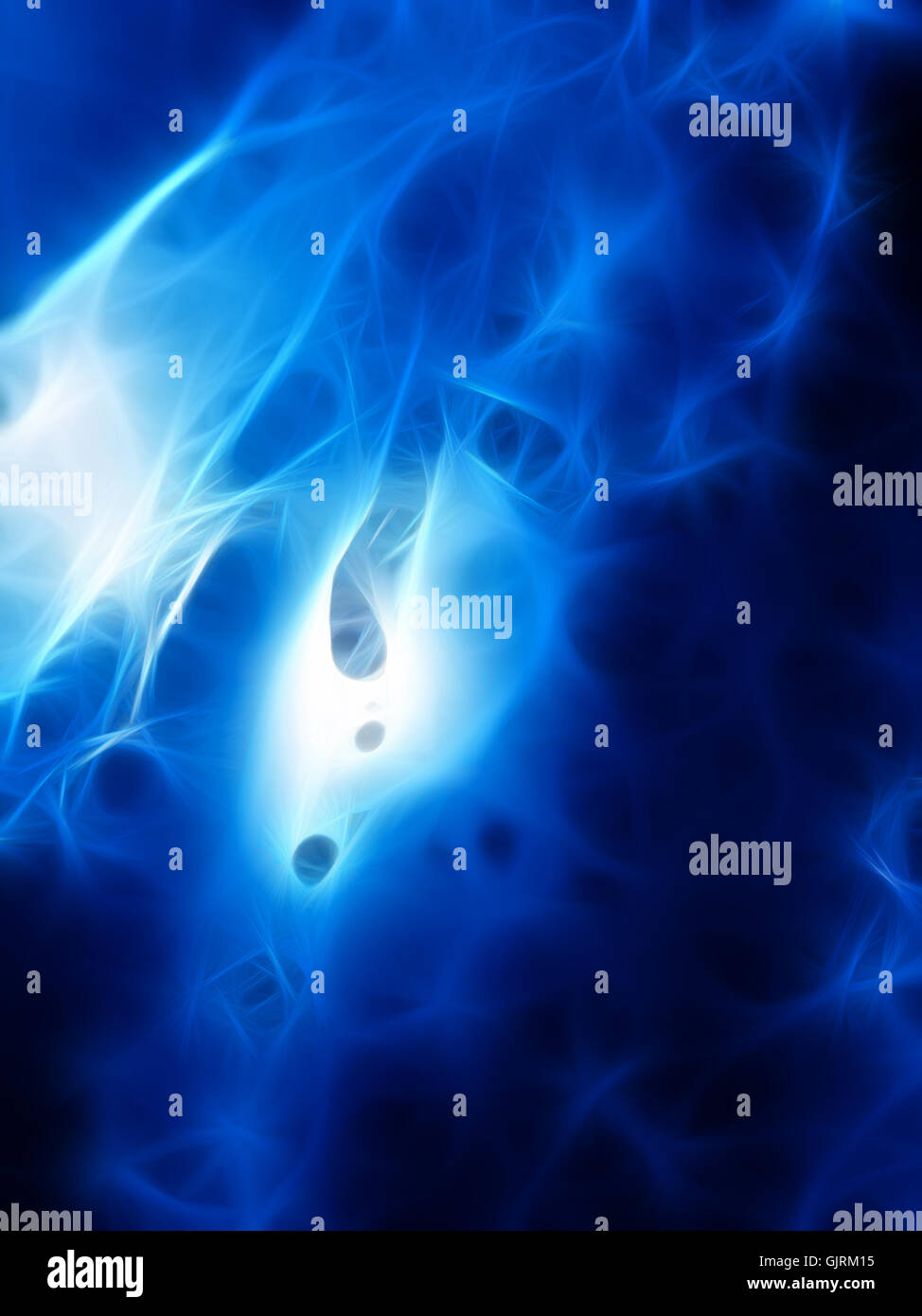 colour illustration glow Stock Photo - Alamy