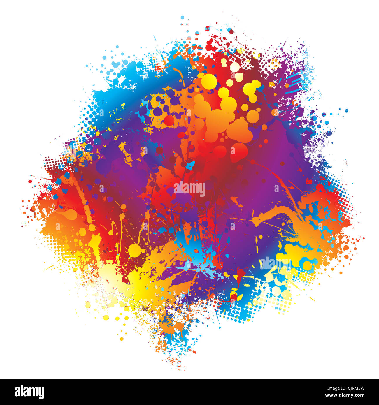 Abstract liquid blob shapes Cut Out Stock Images & Pictures - Alamy