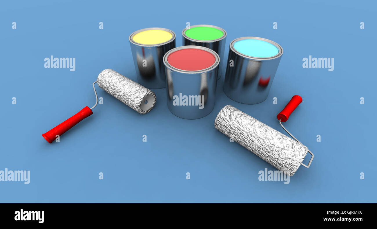 tool painting paint Stock Photo - Alamy