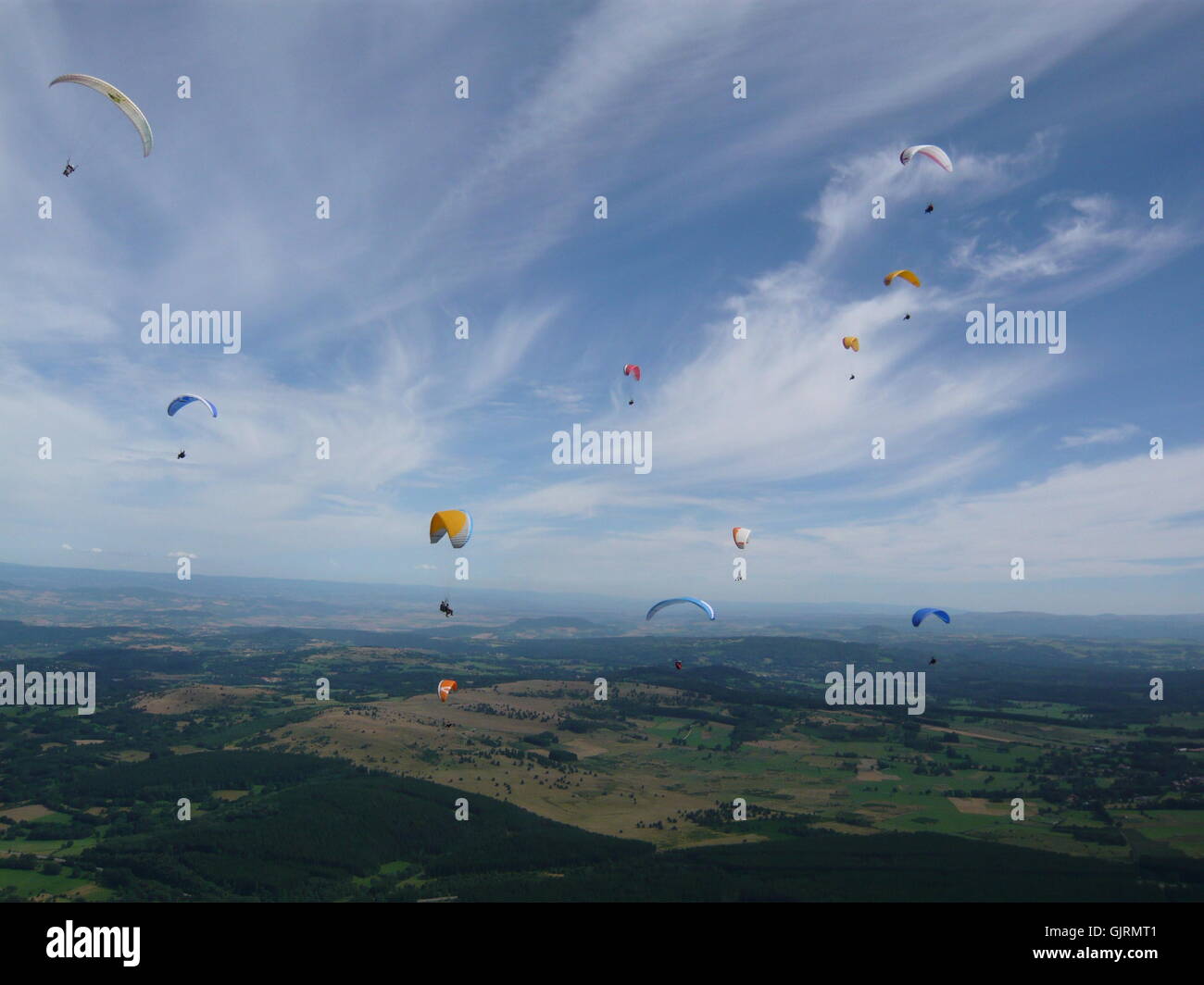 aerial firmament sky Stock Photo - Alamy