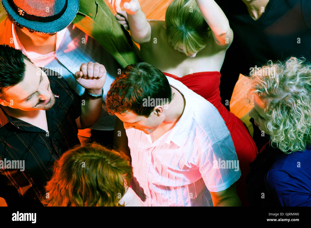 dancing in disco Stock Photo - Alamy