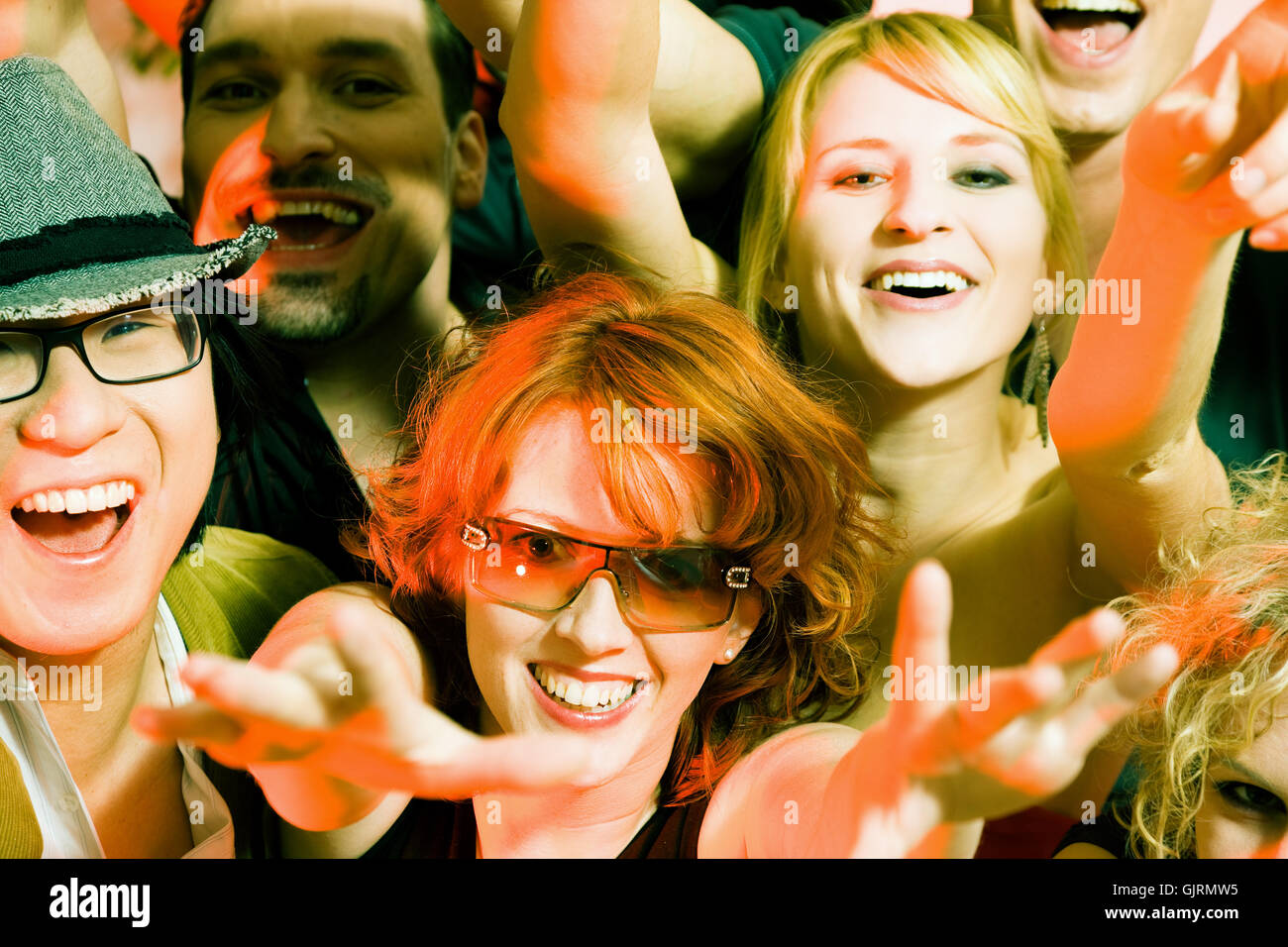 Crowd jubilation hi-res stock photography and images - Alamy