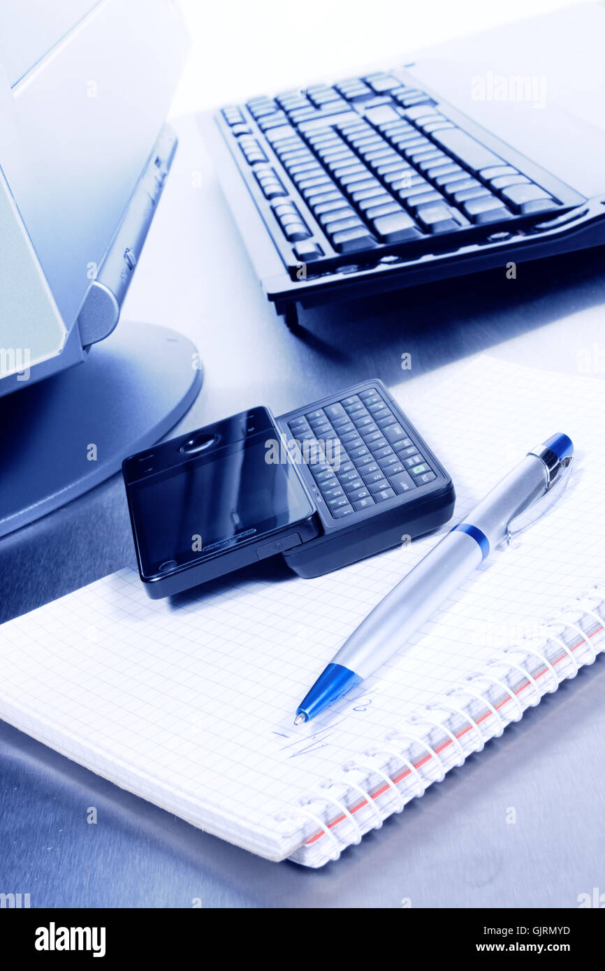 office keyboard PC Stock Photo - Alamy