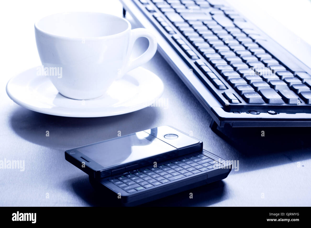 office keyboard PC Stock Photo - Alamy