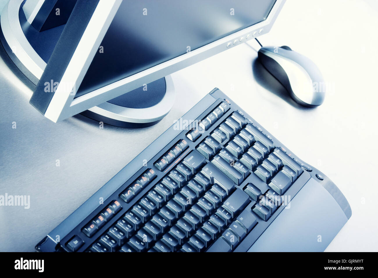 office keyboard PC Stock Photo - Alamy