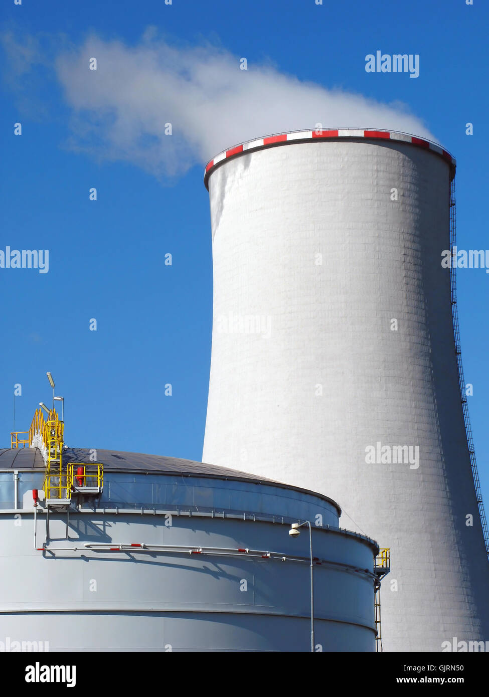 tower energy power Stock Photo - Alamy