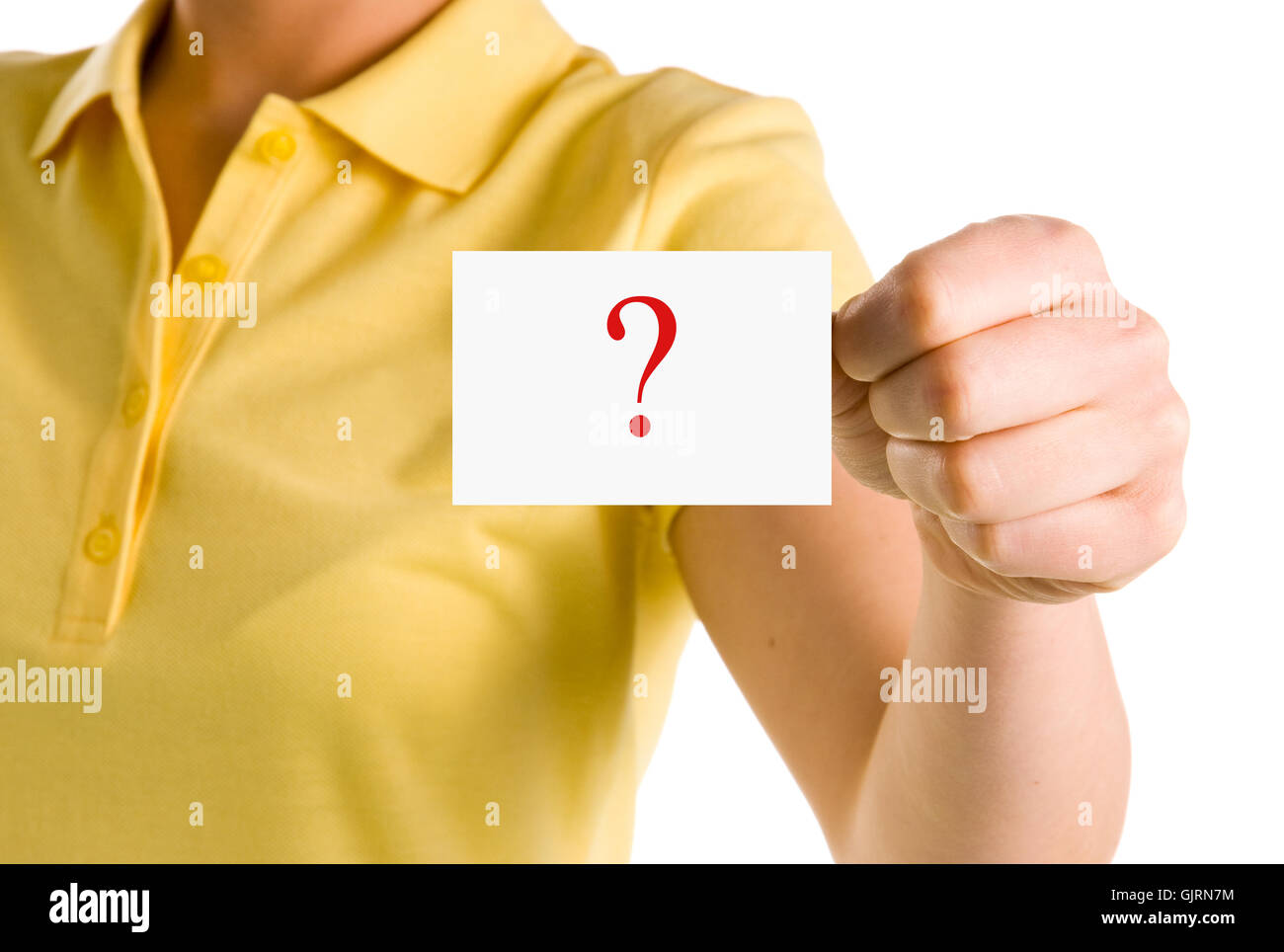 woman sign signal Stock Photo - Alamy