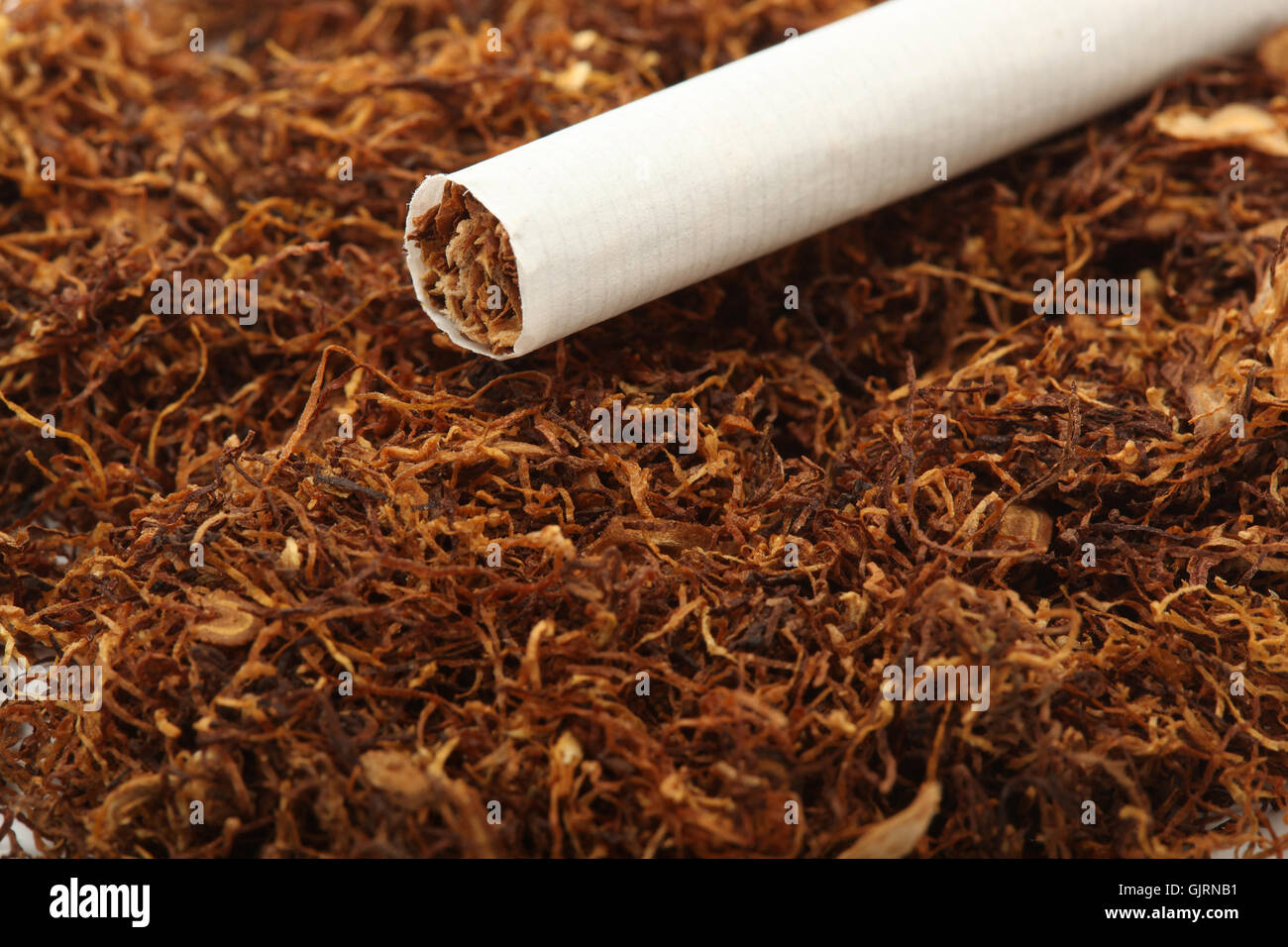 cigarette object macro Stock Photo - Alamy