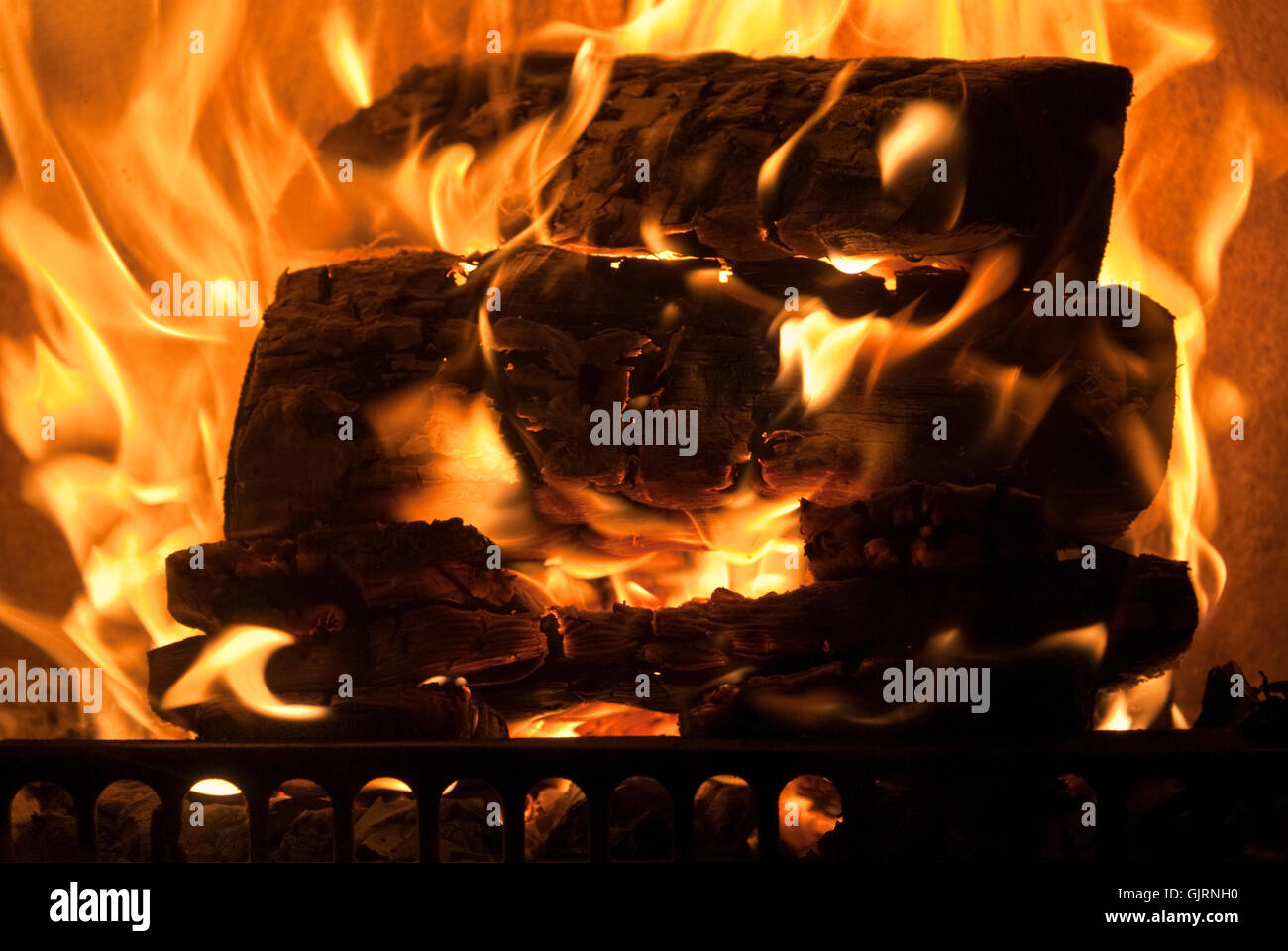Fire conflagration fireplace hi-res stock photography and images - Alamy