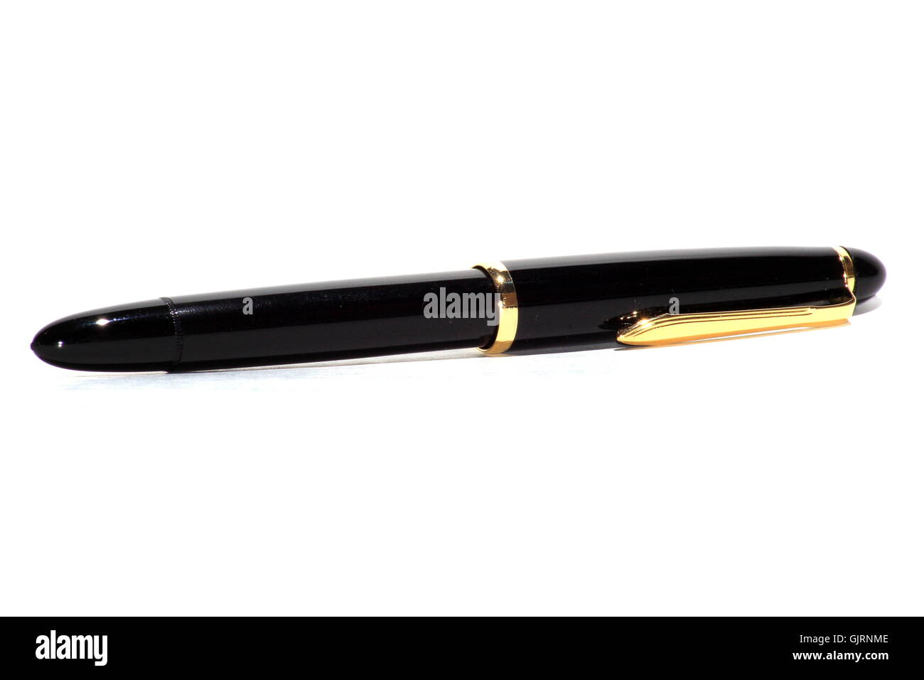 Ink fountain pen handwriting Cut Out Stock Images & Pictures - Alamy