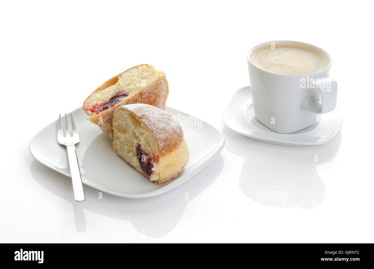 coffee and pastries Stock Photo - Alamy