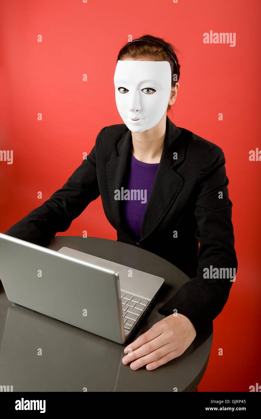 Scammer laptop hi-res stock photography and images - Alamy
