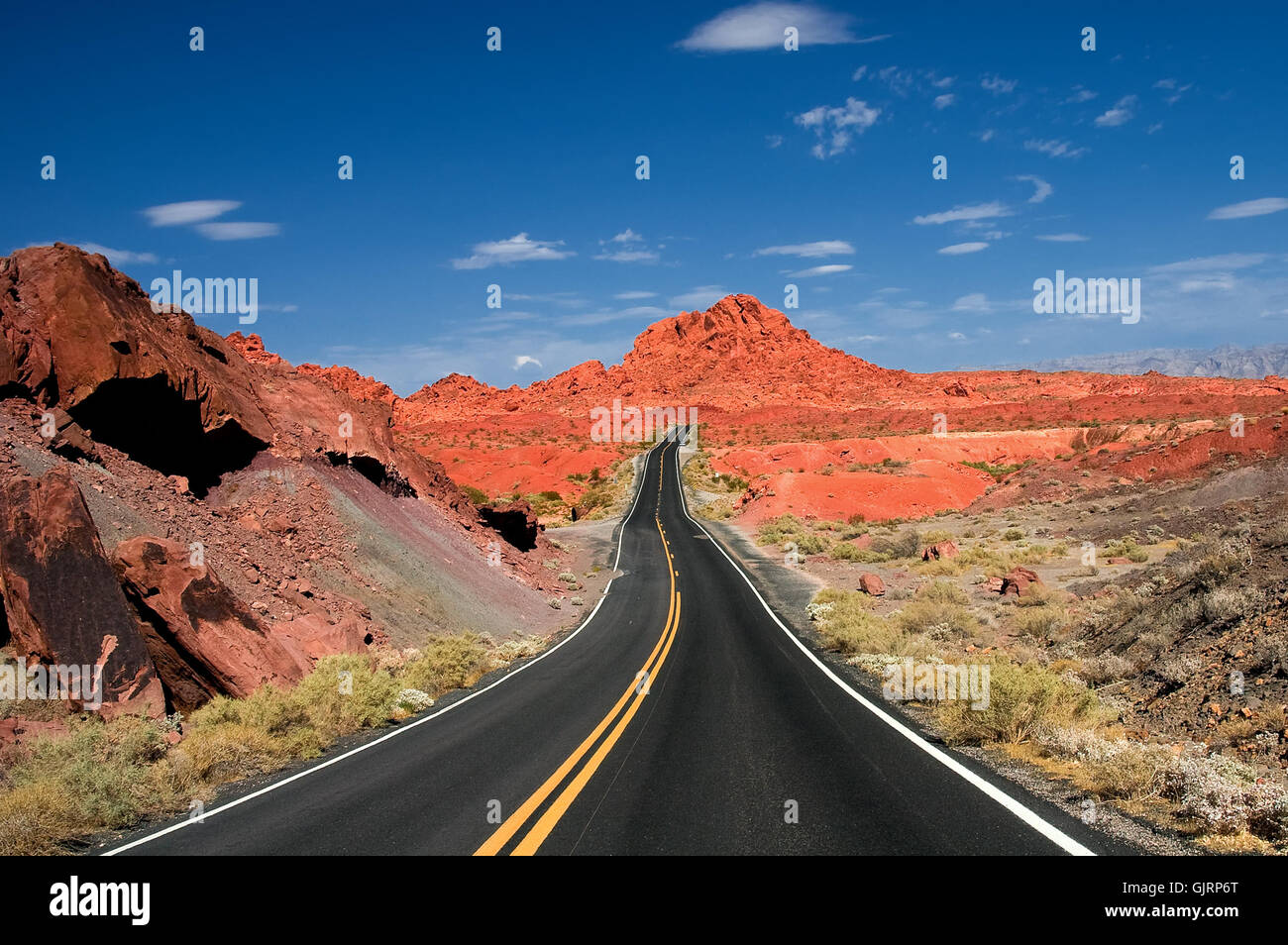 rock america route Stock Photo - Alamy