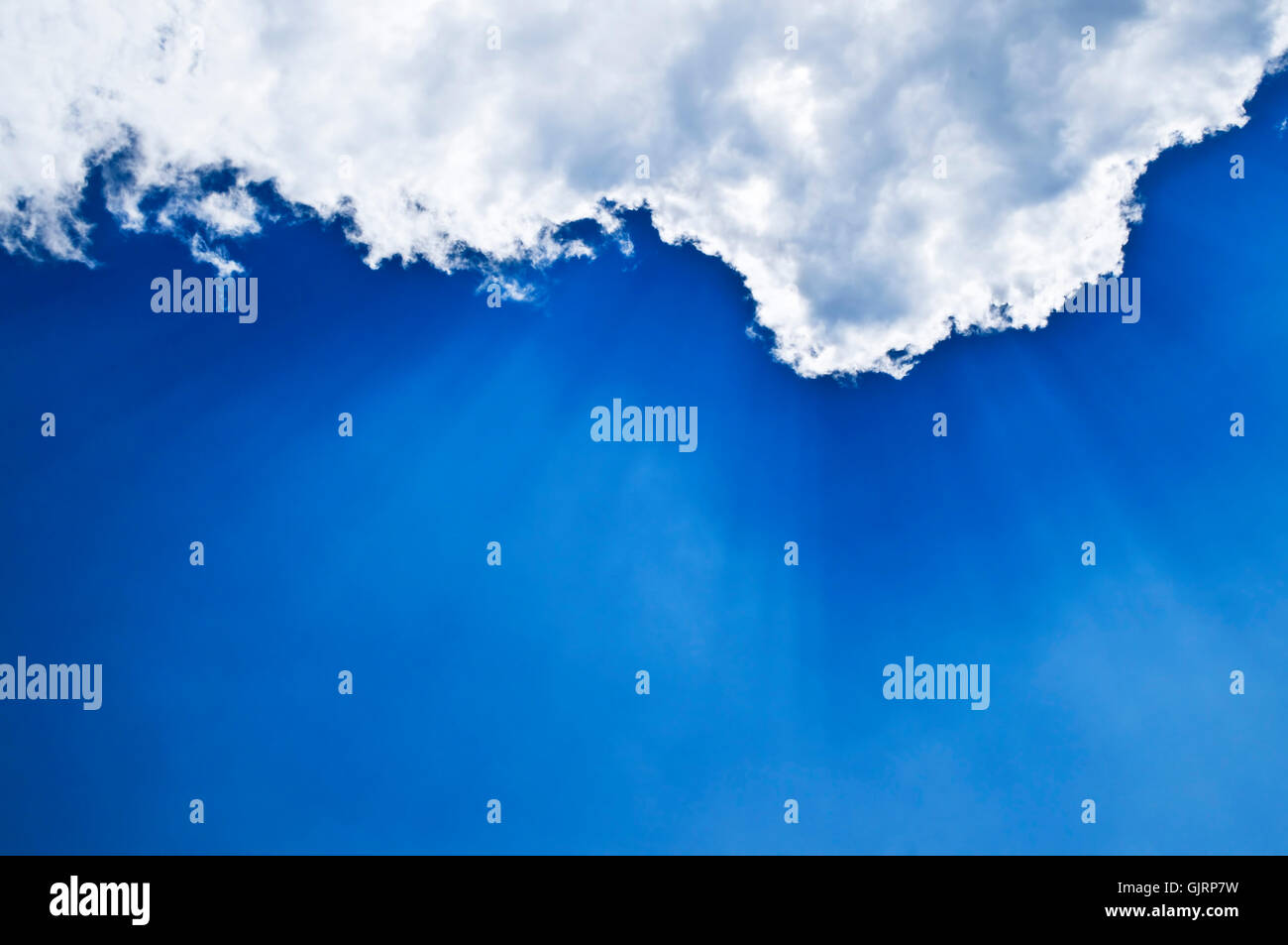blue beam sunshine Stock Photo - Alamy